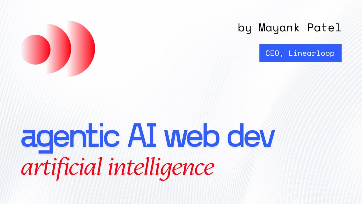 Agentic AI Web Development in the USA: How Autonomous Systems Drive ...