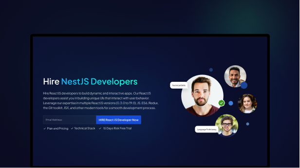 Hire Best Dedicated Nestjs Developers | Top Nest.JS Development Team